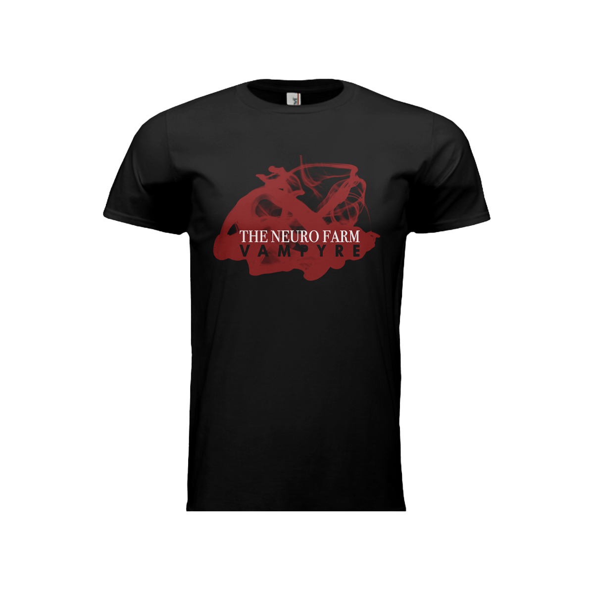The Neuro Farm - Vampyre Tee (Black/Unisex) – Big Curve Music
